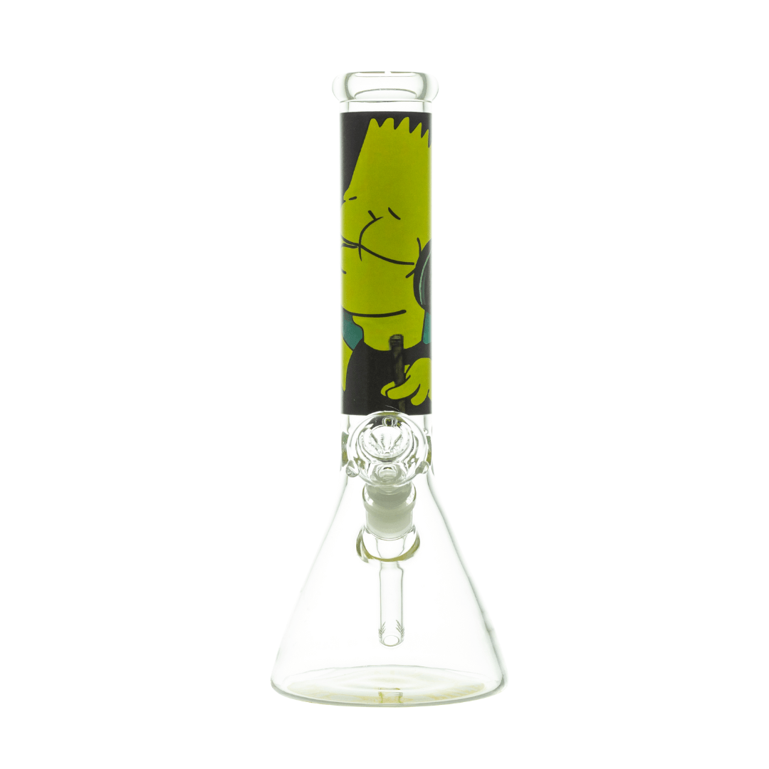 Simpsons Luminous Beaker Base Waterpipe 33cm