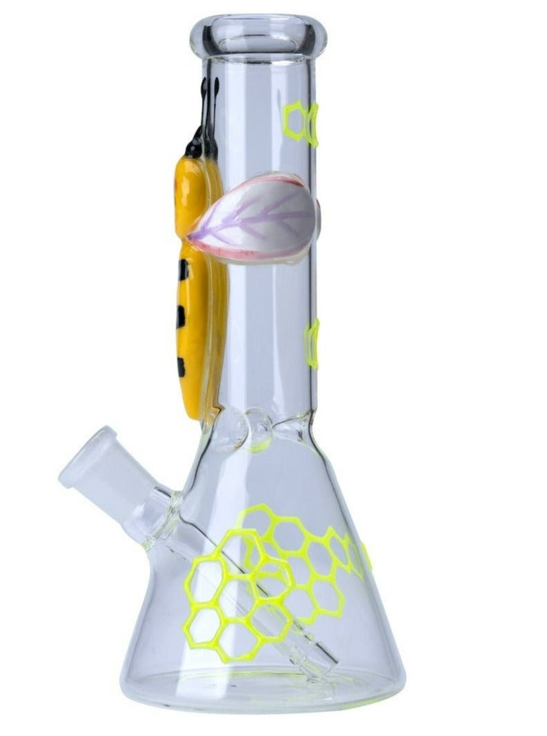 Honeycomb Glass Beaker Shape | bong | Greenhut Nz