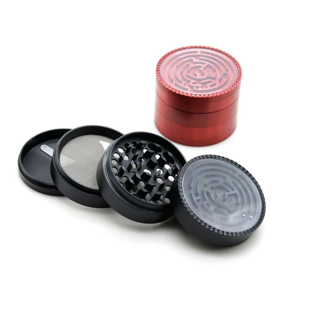 Maze Game Aluminium | Weed Grinder | Greenhut Nz