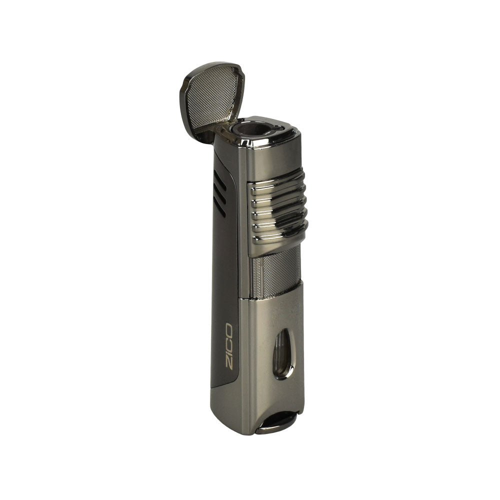Jobon Single Jet Flame Lighter & Cigar Puncher - Greenhut - NZ