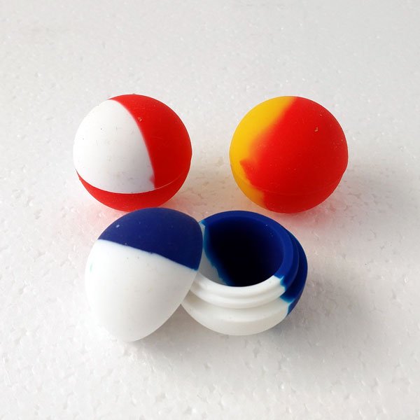 Ball Shape Silicon Container 6.5ml - Greenhut - NZ