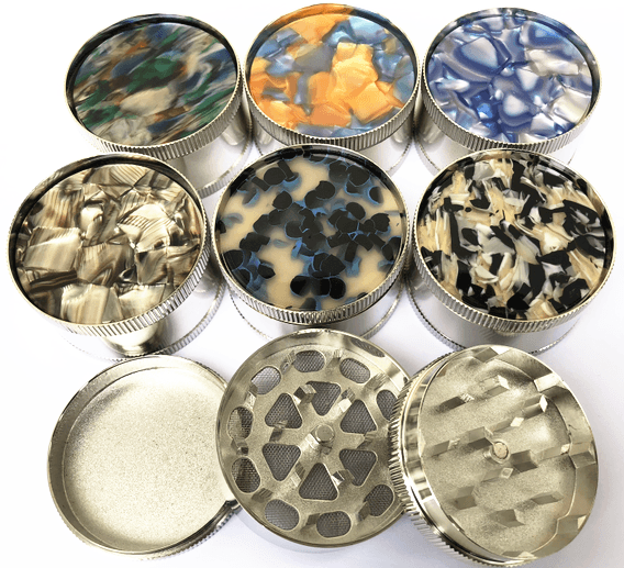 Diamond 3pc Zinc/Alloy | Weed Grinder | Greenhut Nz